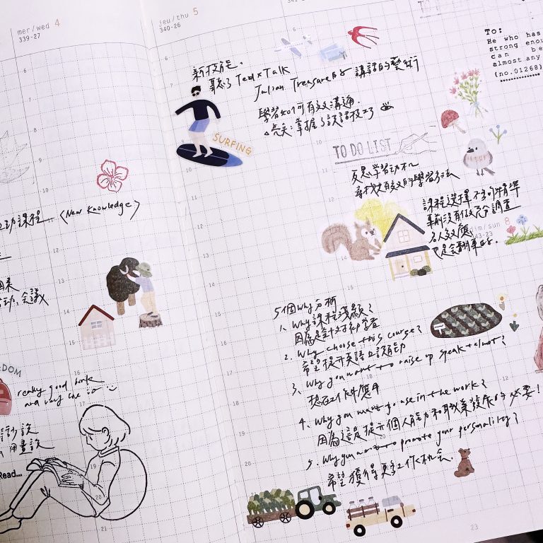 MUKI space* – 喜歡研究手帳術與時間管理，寫過 WordPress 與手帳書籍的前端工程師。