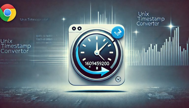 timestamp 轉換工具，我的 Chrome 擴充功能 Unix Timestamp Converter – MUKI space*